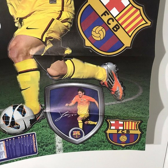 Fathead | Wall Decor | Lionel Messi Fathead Poster 23 Wide X 32 Tall ...